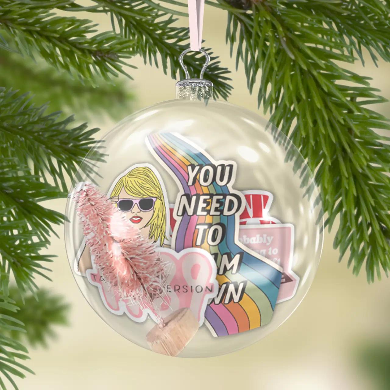 Taylor Sticker Gift Ornament The Sparkle Barn Taylor Sticker Gift Ornament The Sparkle Barn